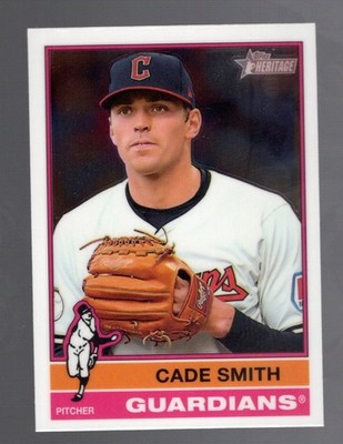 2025 Topps Heritage - Cade Smith #307 Chrome | eBay