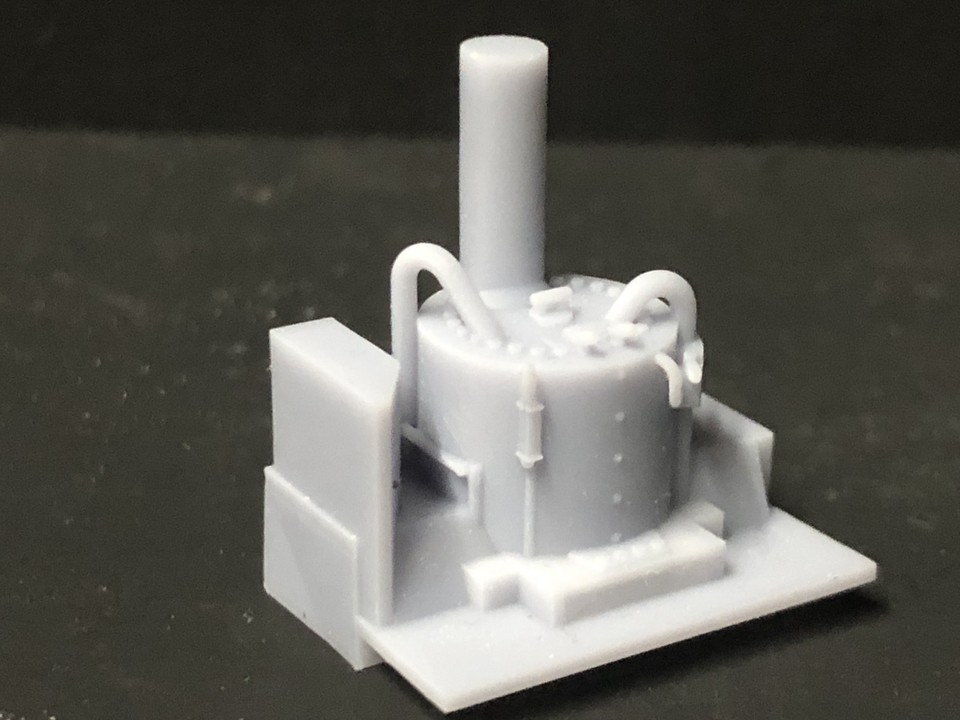 OO9/009 100 HP Sentinel Steam (Fry) Locomotive fits the Kato chassis 11 ...