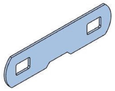 10x Unistrut LINK PLATES UNIAUH2PLK 50mm Hot Dip Galvanised Steel | eBay