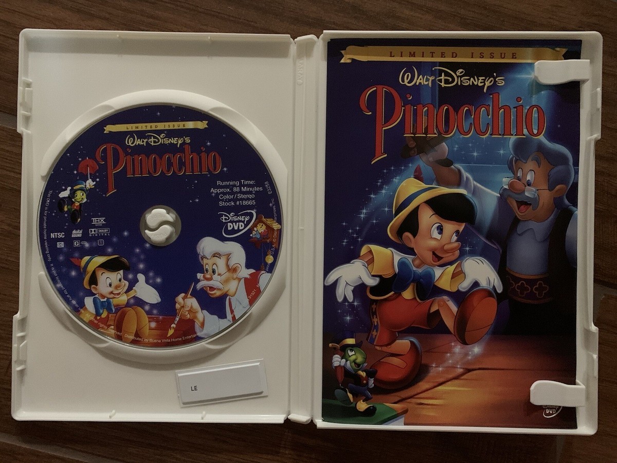 Pinocchio Limited Issue Dvd