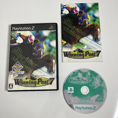 Winning Post 7 Sony PlayStation PS2 NTSC-J JAPAN Horse Racing ...