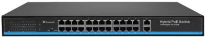 24+2 PORT FAST ETHERNET POE RACK SWITCH, FOR DYNAMODE, NETWORK SWIT FOR ...