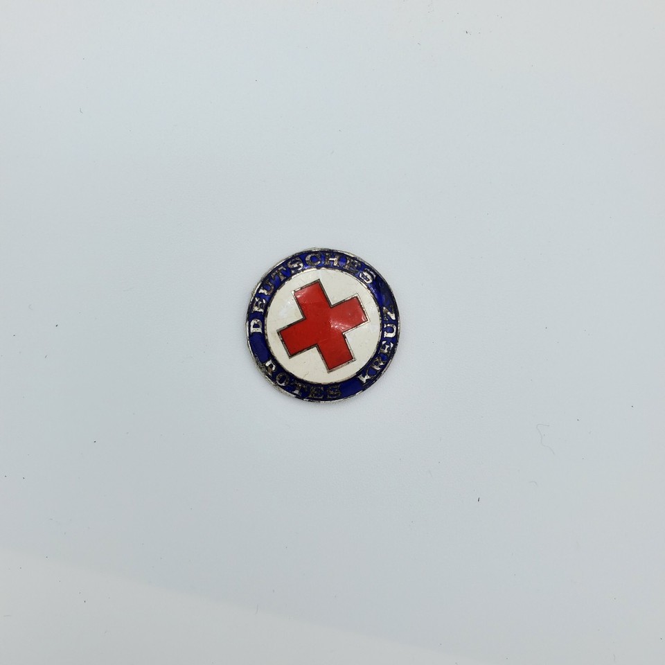 WW2 era DRK Deutsches Rotes Kreuz RED CROSS military insignia pin set ...