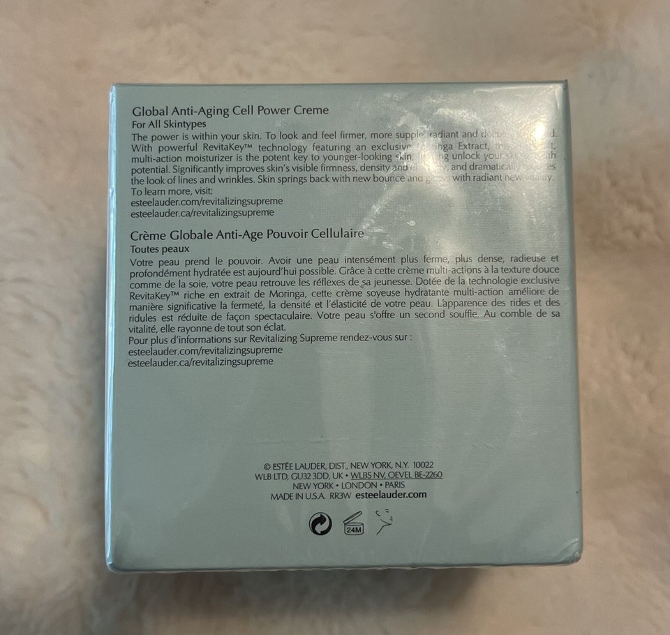 Estée Lauder Revitalizing Supreme+ Global Anti-Aging Cell Power Creme ...