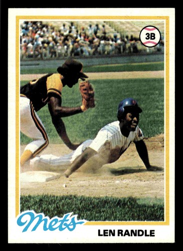 1978 Topps Len Randle #544 - New York Mets | eBay