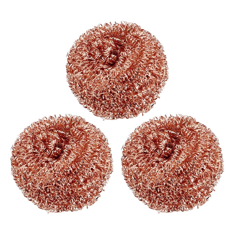 Rust Resistant Copper Coated Iron Wire Scourers for Effective Cleaning ...