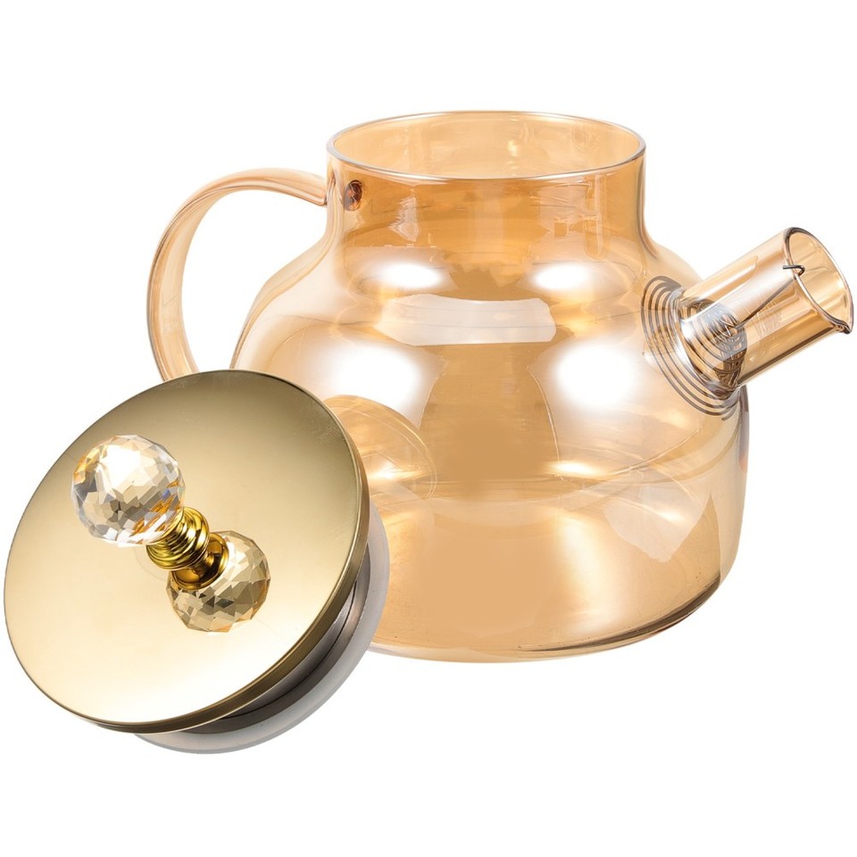Glass Pitcher Hot Water Pitcher Large Capacity Beverage Kettle Water ...