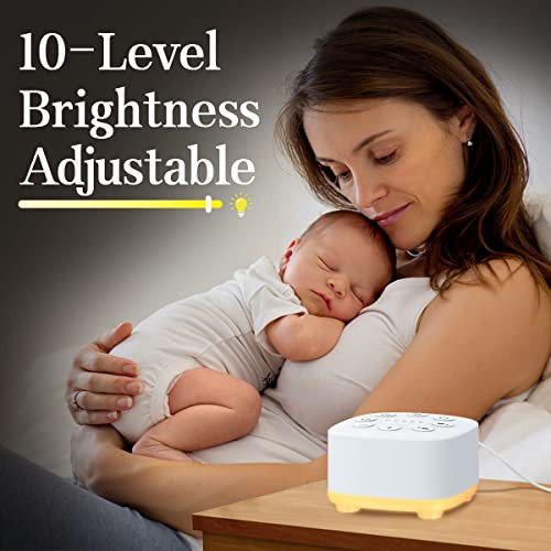 Meditation White Noise Sound Machine 30 Soothing Sounds with 32 Volume ...