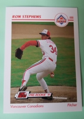 1991 Line Drive AAA #647 Ron Stephens - Vancouver Canadians | eBay