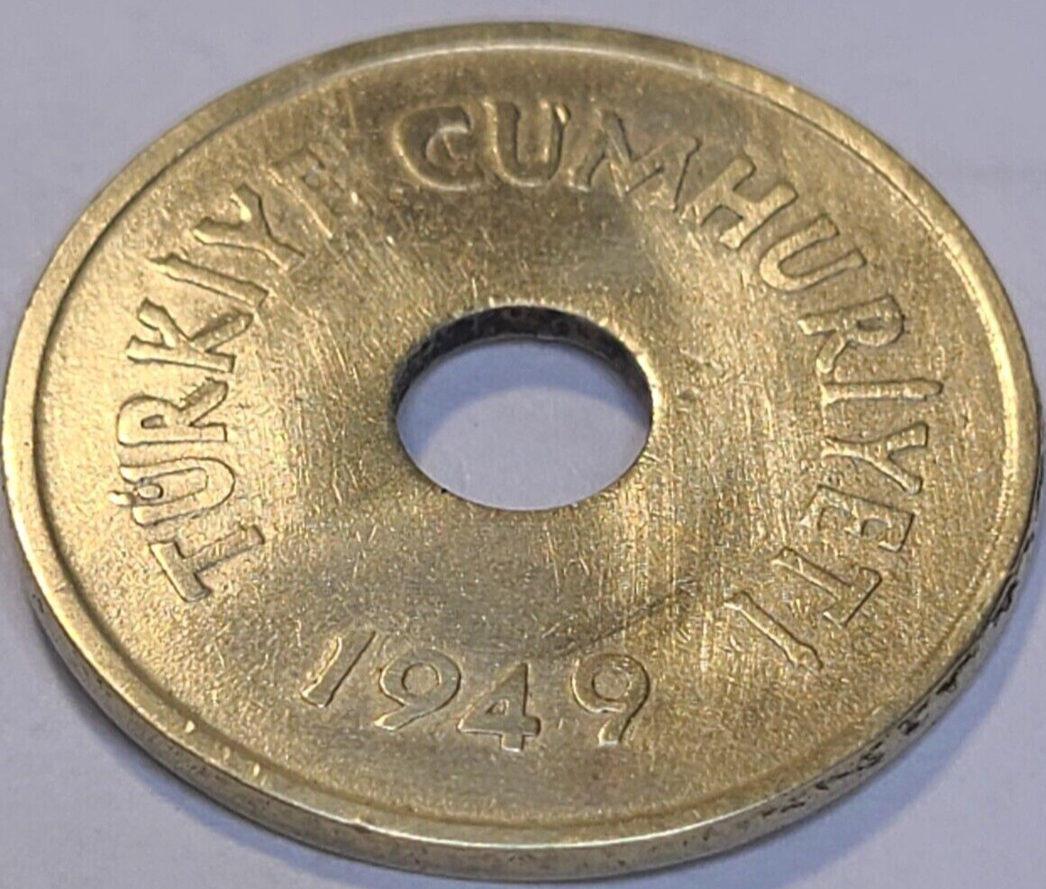 1949 TURKEY 2 1/2 KURUS COIN NICE COIN KM#885 US SELLER | eBay