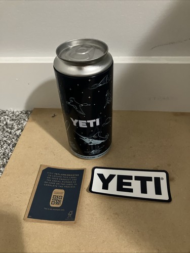 New Yeti Tall Boy 16 oz Can Insert Limited Edition with Bonus Sticker ...