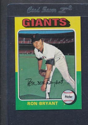 1975 Topps #265 Ron Bryant Giants NM *123 | eBay
