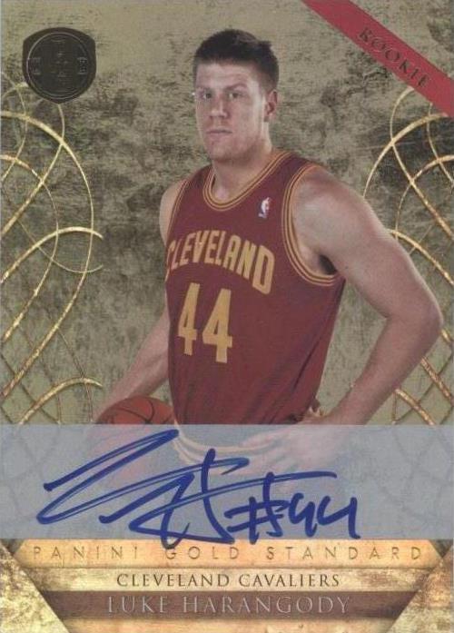 2010-11 Panini Gold Standard - Rookie Luke Harangody #242 /299 (AU, RC ...