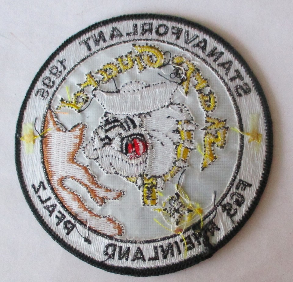 1995 GERMAN NAVY FGS RHEINLAND PFALZ STANAVFORLANT SHARP GUARD PATCH | eBay
