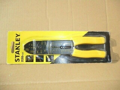 STANLEY 220MM 4 WAY WIRE STRIPPING/CRIMPING TOOL NEW STHT0-75414 | eBay