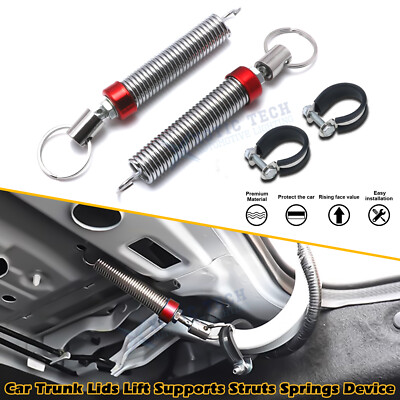 2pcs Car Trunk Lifter Adjustable Spring Automatic Boot Trunk Lid ...