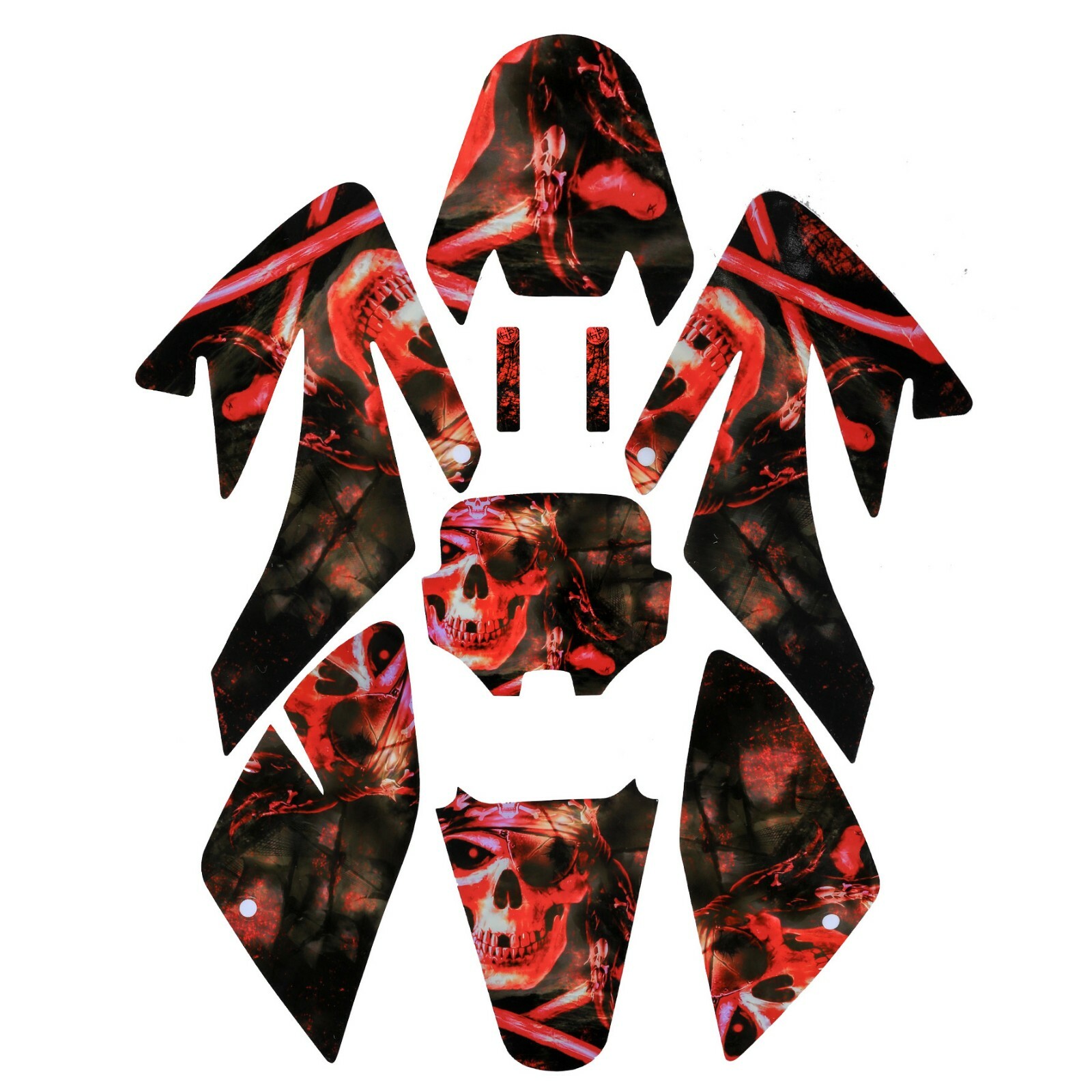 CRF70 XR70 SDG SSR 90CC 110CC 125CC 150cc Pitbike Graphics Decals ...