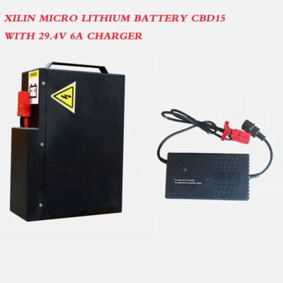 24V 20Ah Lithium Battery for CBD15 Electric Pallet Truck W/ 29.4V 6A ...