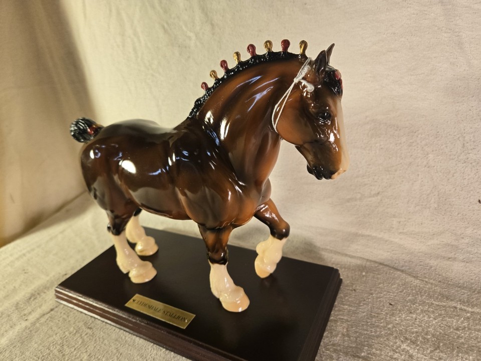 Breyer Bay Clydesdale Stallion 2002 QVC | eBay