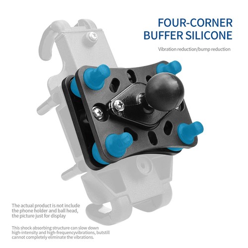 Motorcycle Mobile Phone Holder Shock Absorber Sturdy Material Buffer ...