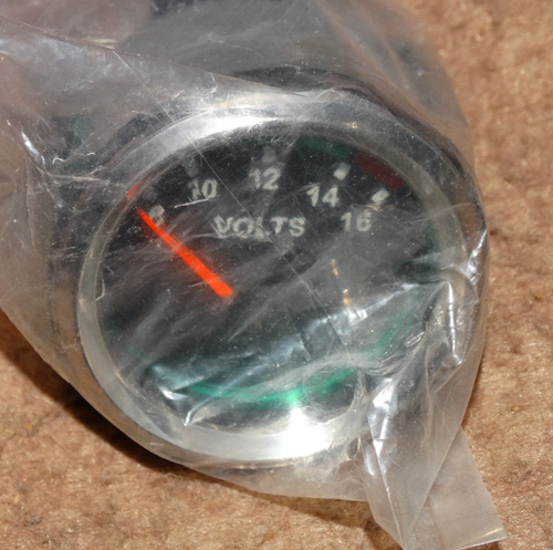 Automotive 2" Round Universal 12v Volt Illuminated Analog panel mount ...