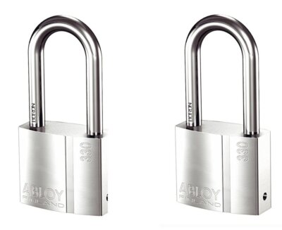 Abloy PL330/50T Padlock, Keyed Alike Protec2 with 2 Keys Each (KA2 Set ...