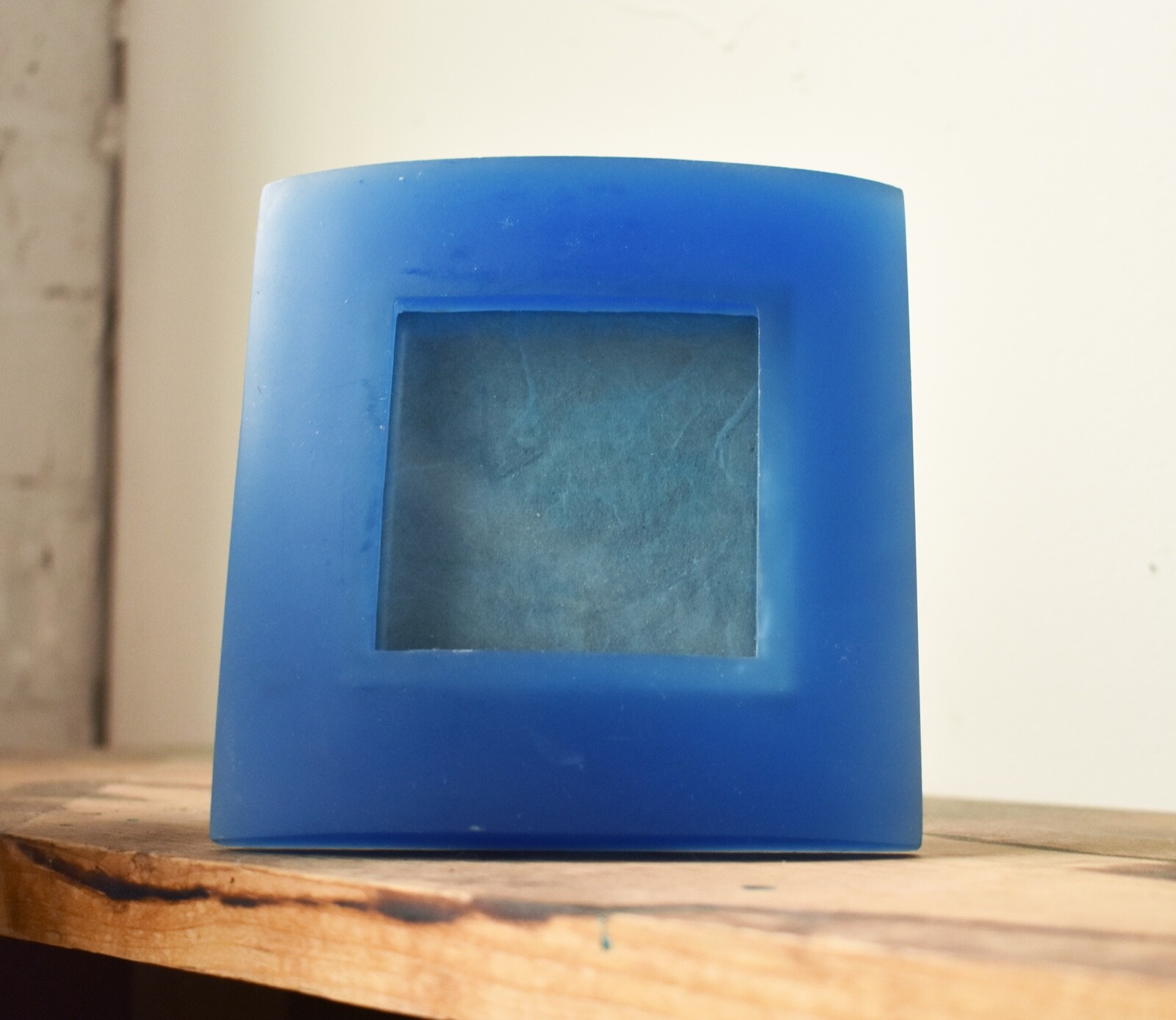 Curved Square Frame - Blue | eBay