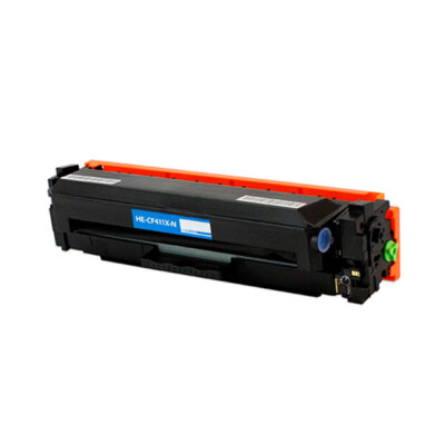 Compatible CF411X, 410X Cyan Toner Cartridge for HP Color LaserJet Pro ...