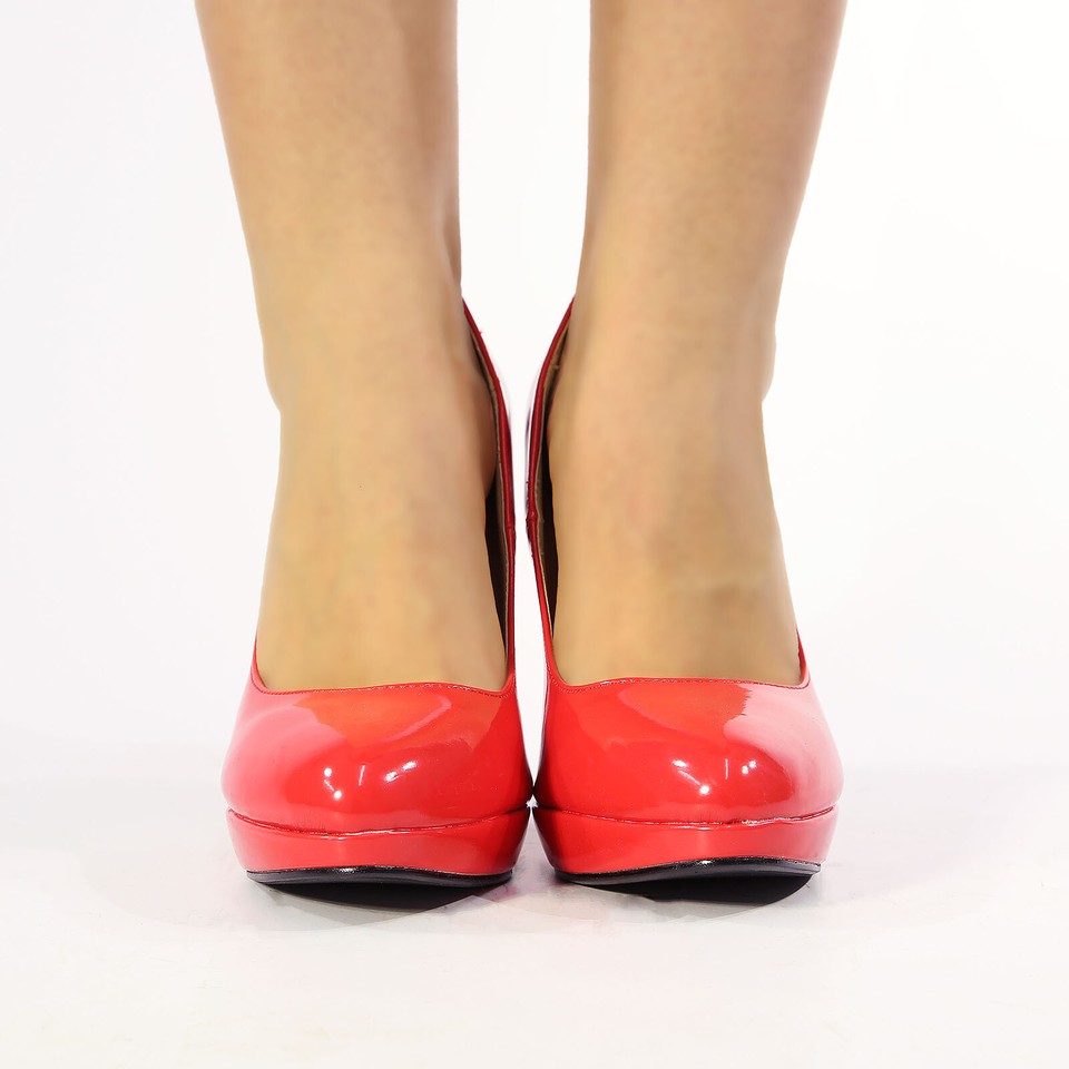 WOMENS LADIES STILETTO HIGH HEEL PLATFORM SMART OFFICE WORK PARTY COURT ...