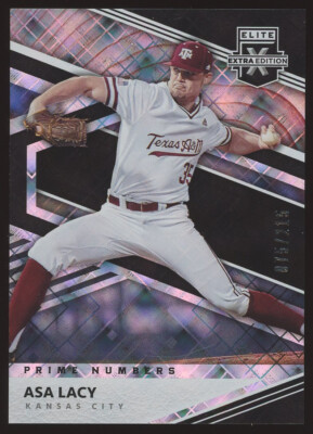 2020 Panini Elite Extra Edition Prime Numbers #4 Asa Lacy /215 (A01) | eBay