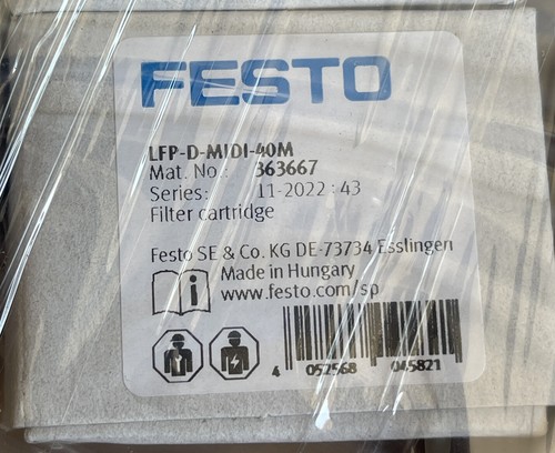 1 x Festo cartouche Filtrante LFP-D-MIDI-40M; 363667 | eBay