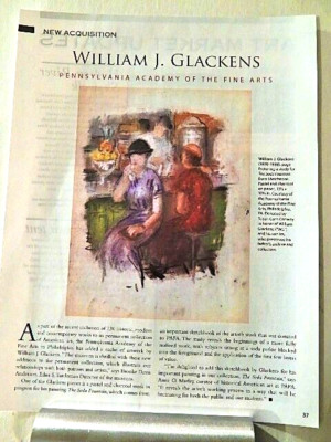 William J Glackens Art Piece Vtg Orig 2019 Advertisement Ebay