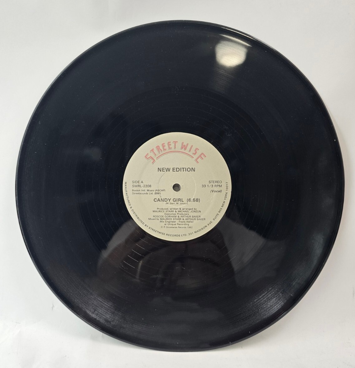 Special Promo Edition "Candy Girl" LP 1982 Record Bobby Brown. Mint ...