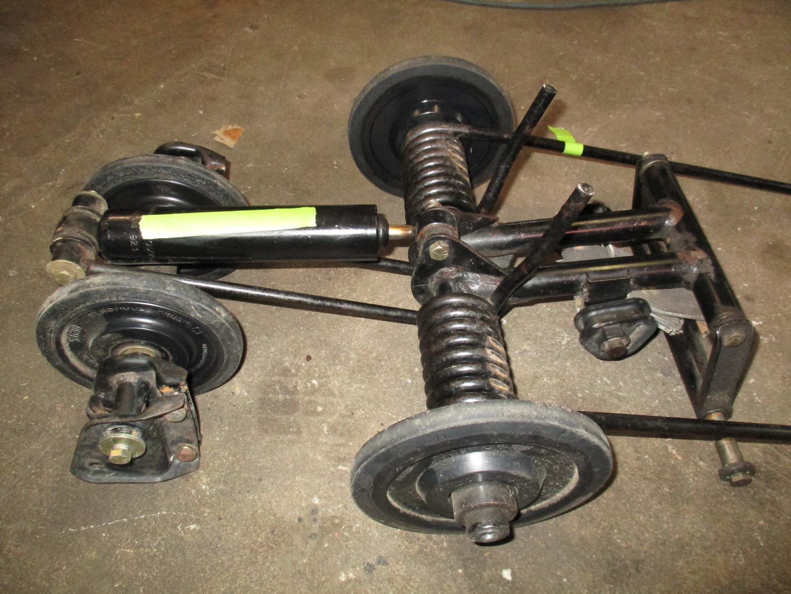 99 Arctic Cat Bearcat 440 2 Up Snowmobile Rear Suspension Swing Arm 156 ...