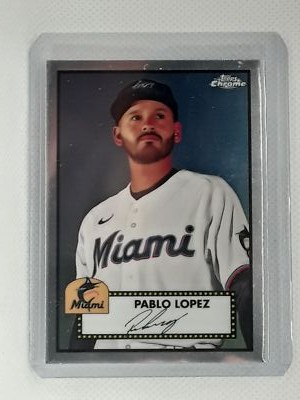 Pablo Lopez 2021 Topps Chrome Platinum Anniversary - #352 | eBay