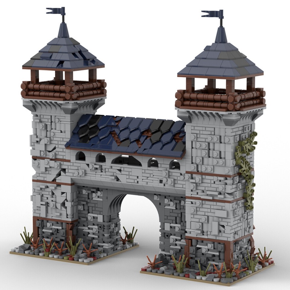 MOC-85157 Medieval Castle's Keep Outpost Model Building Toys 2692 Parts ...