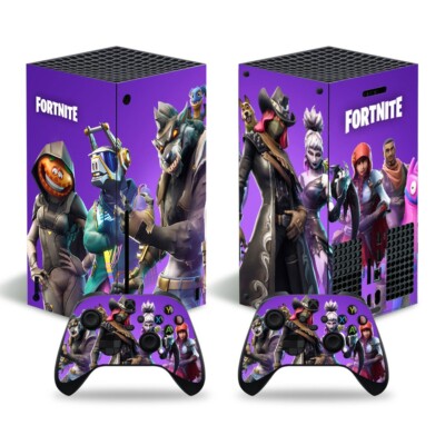 Fortnite XBOX SERIES X Skin Decal Vinyl Sticker Wrap Free Delivery | eBay