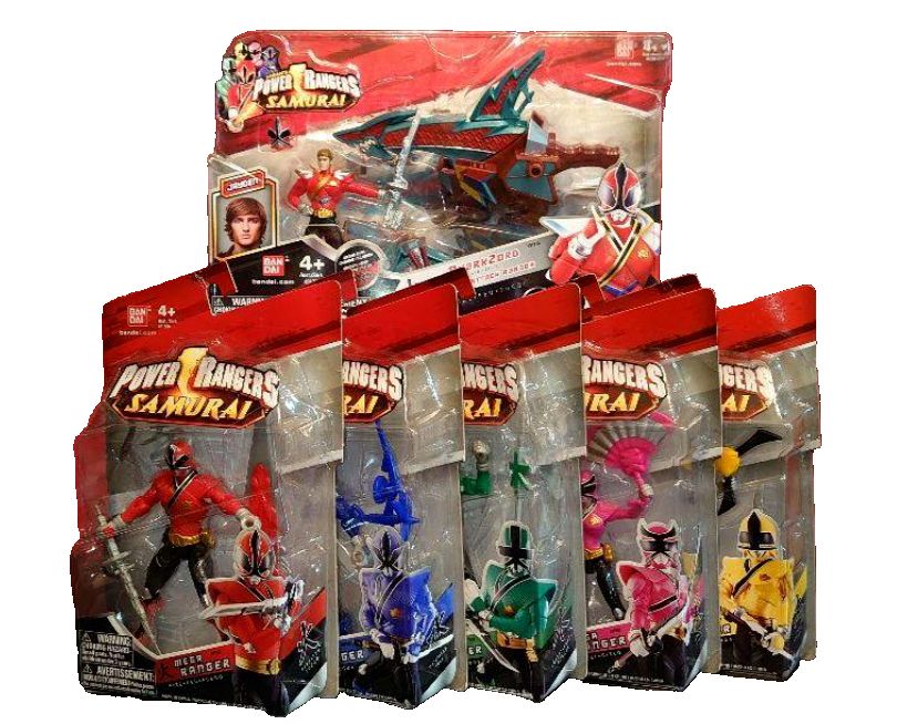 Power Rangers Samurai Figures Set Unopened Rare Collectible | eBay