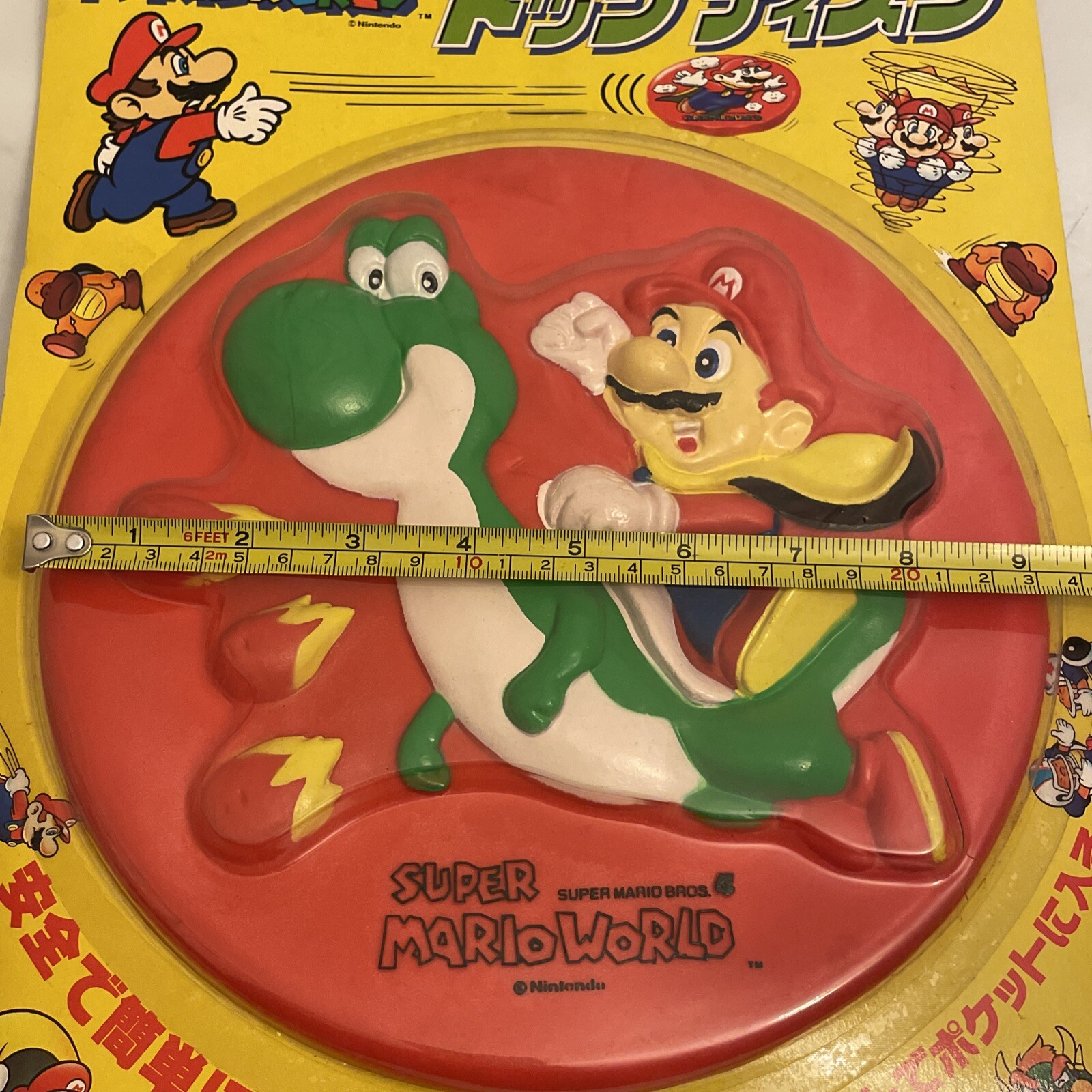 Rare Super Mario World Dodge Disc Tsukada Original Toy Frisbee Nintendo ...