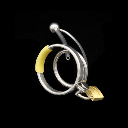 Stainless Steel Male Chastity Device Cage With Urethral Tube Sounding ...