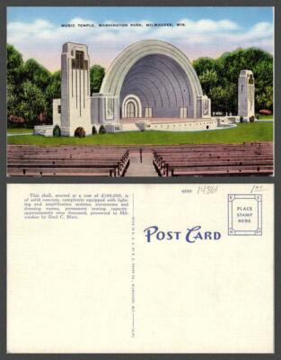 WISCONSIN Milwaukee VINTAGE POSTCARD | eBay