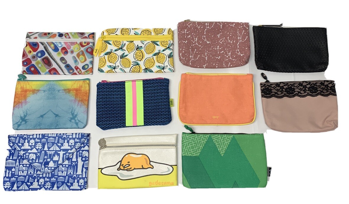 Ipsy Bags (Bag Only)~ Assorted Colors, Shapes, Sizes, & Styles- You ...