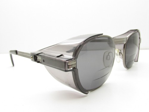 US SAFETY HUDSON NS10 Z87-2 PI EYEGLASSES FRAMES & Side Shields 52-22 ...