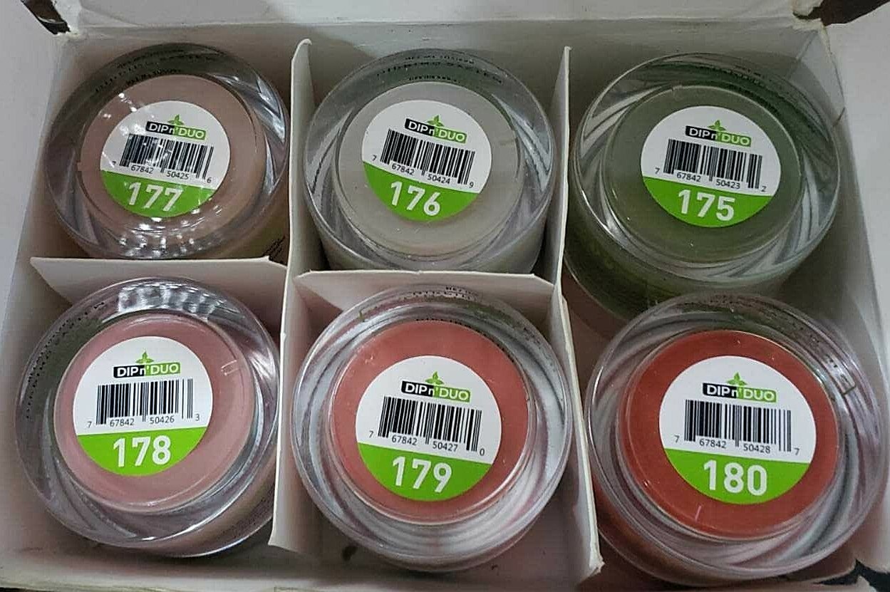 DIP n' DUO DIPPING POWDER FOR NAILS 2 OZ. EACH PICK YOUR COLOR 163-168 ...