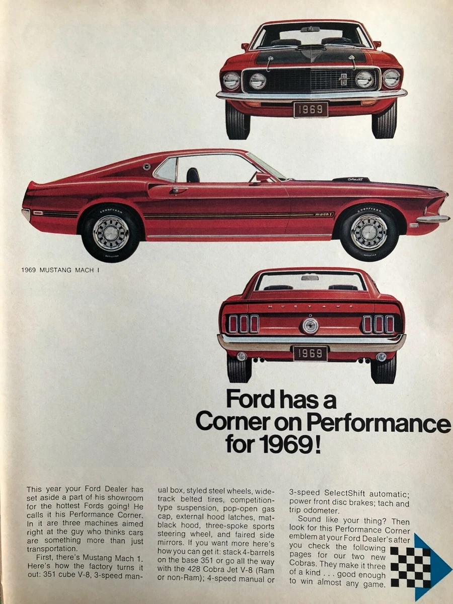 1969 Mustang Mach 3