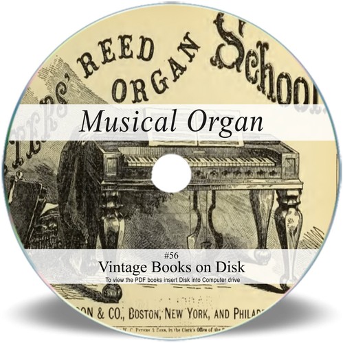 100 Rare Old Pipe Organ Books on DVD - Play Church Song Music Repair ...