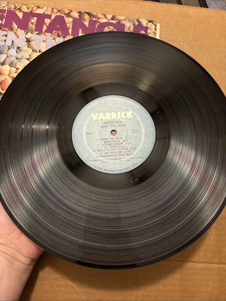 PENTANGLE / OPEN THE DOOR ~ 1986 U.S. Varrick Vinyl LP Album | eBay