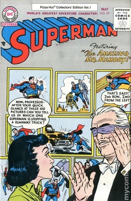 Superman Pizza Hut Collectors Edition #97 VG 1977 Stock Image Low Grade ...
