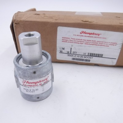 Humphrey 250A 2 10 20 BOOST Air Piloted Valve 2-Way 2-Pos NC 1/4" Ports ...