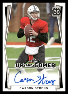 2022 Leaf Up And Comer Carson Strong Rc Auto #UC-CS1 | eBay